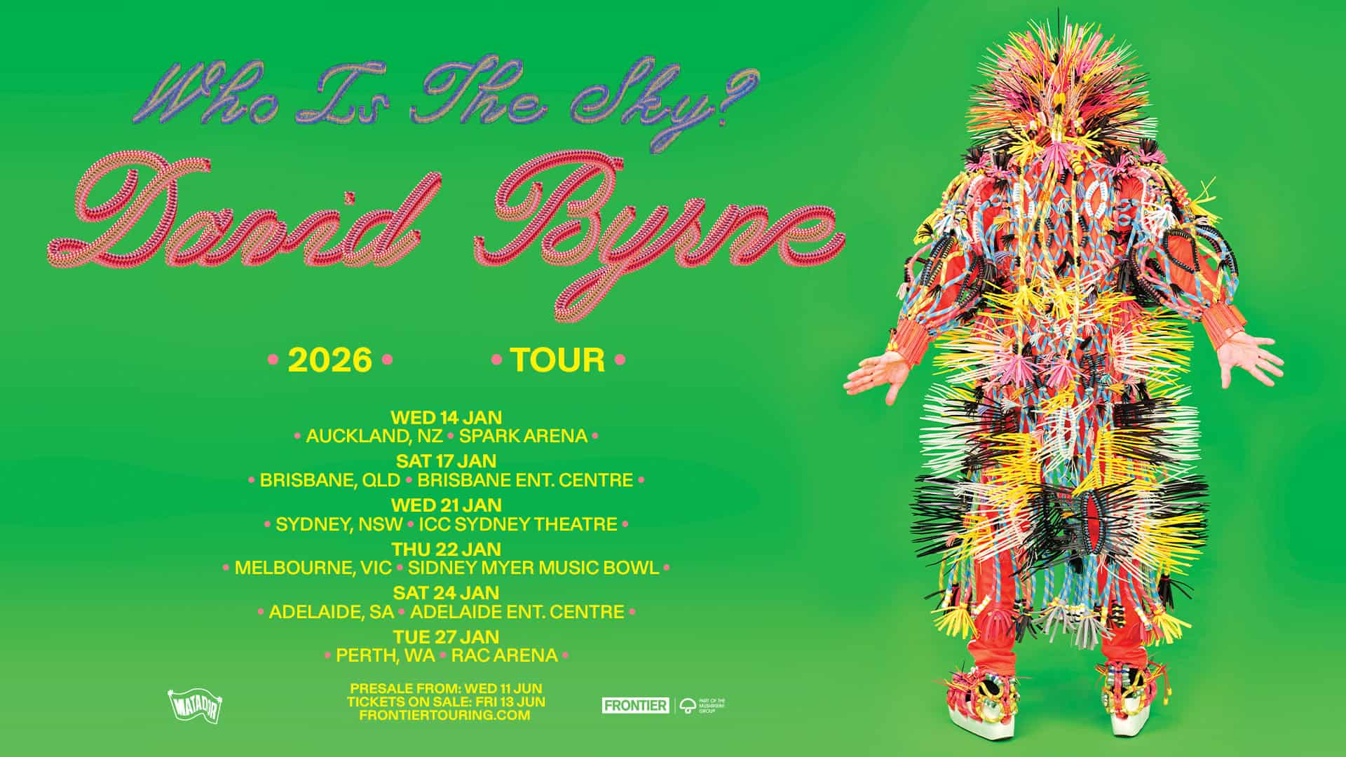 Live Review: David Byrne at Spark Arena, Auckland - Will Not Fade